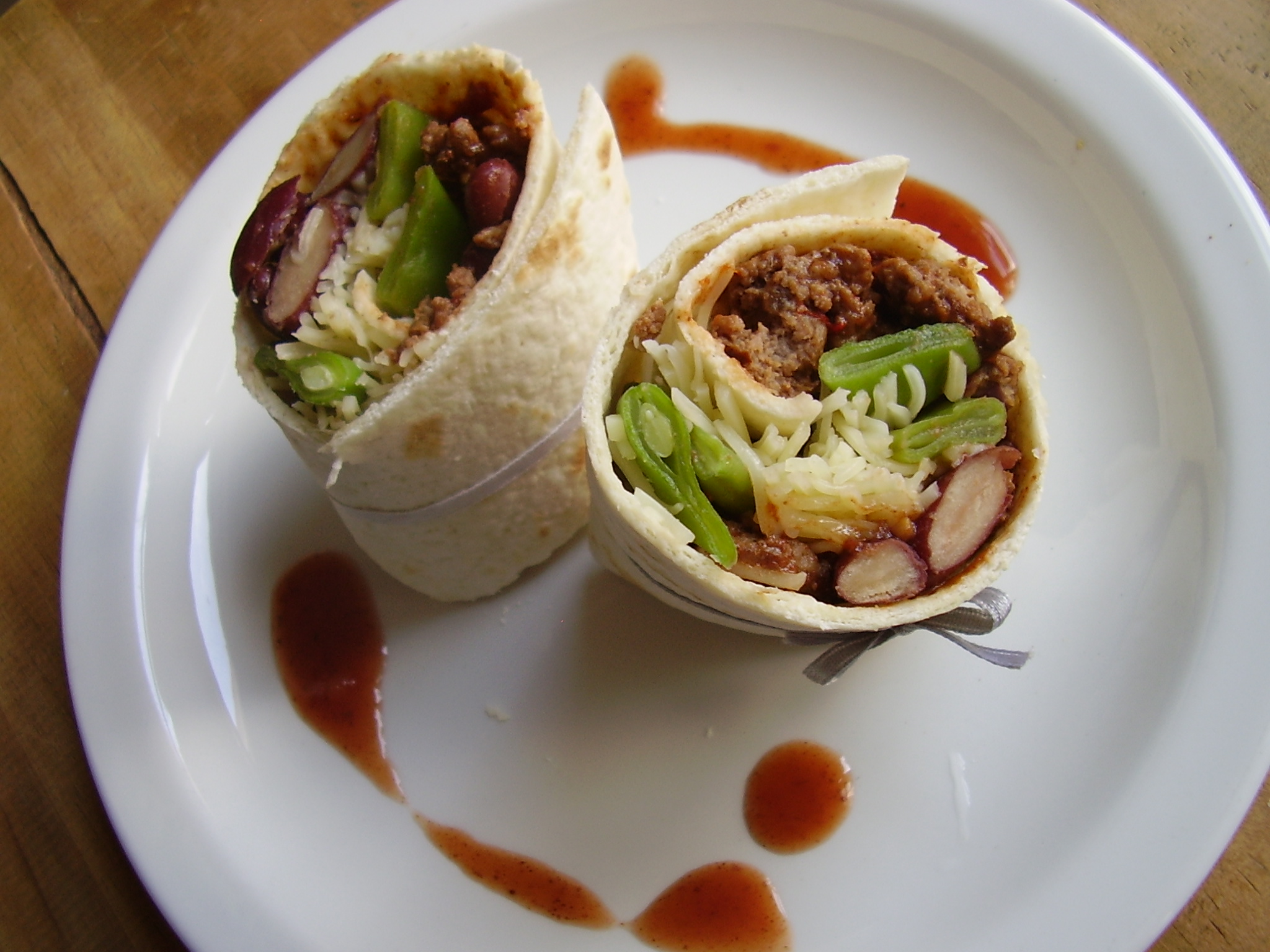 Wrap chaud façon chili con carne - Toque de Choc