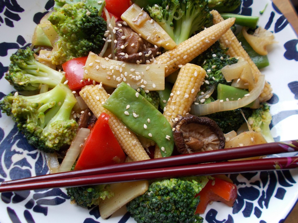 Poêlée asiatique : légumes sautés au wok - Toque de Choc