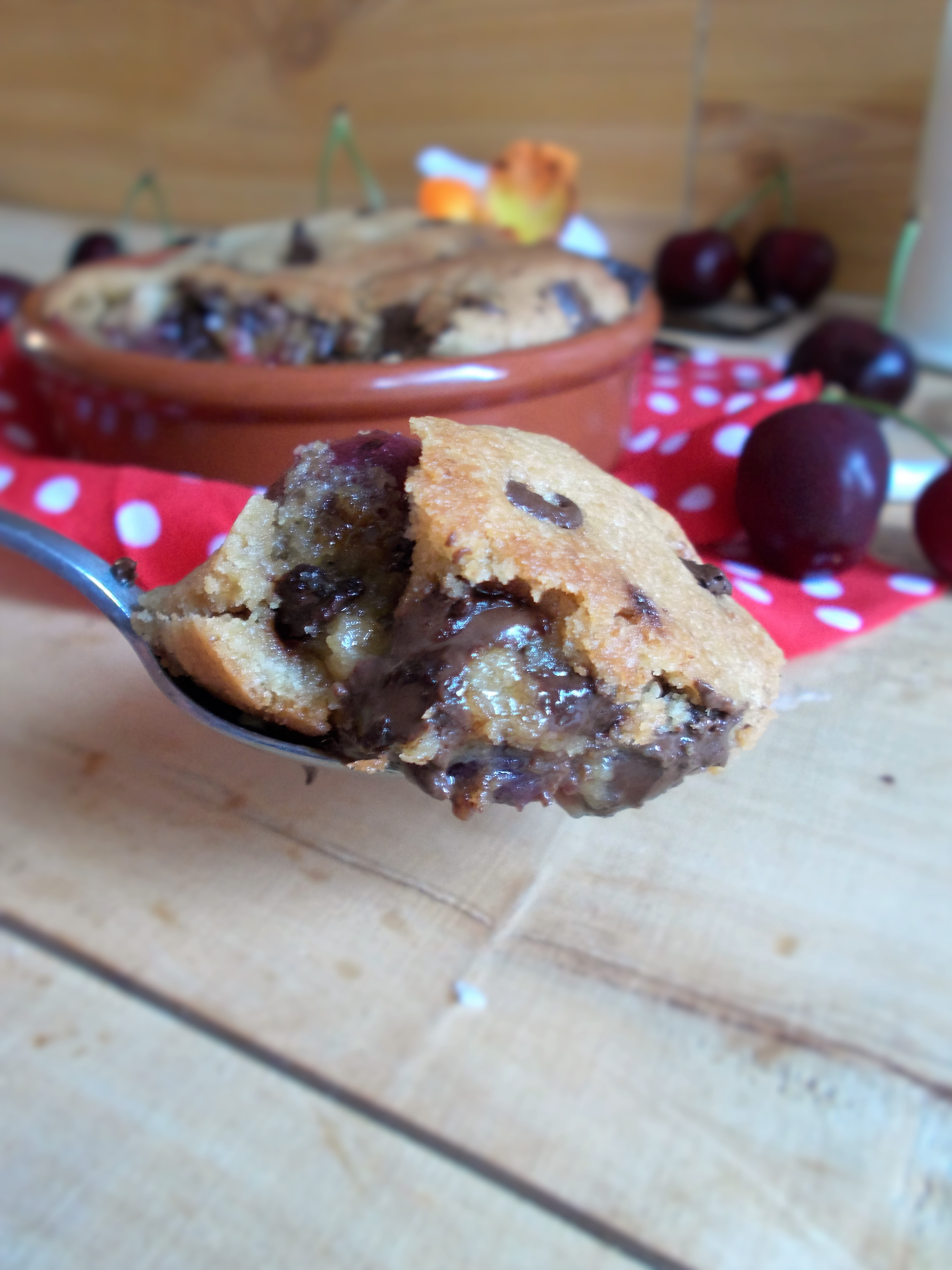 Cobbler cookie aux fruits rouges - Toque de Choc